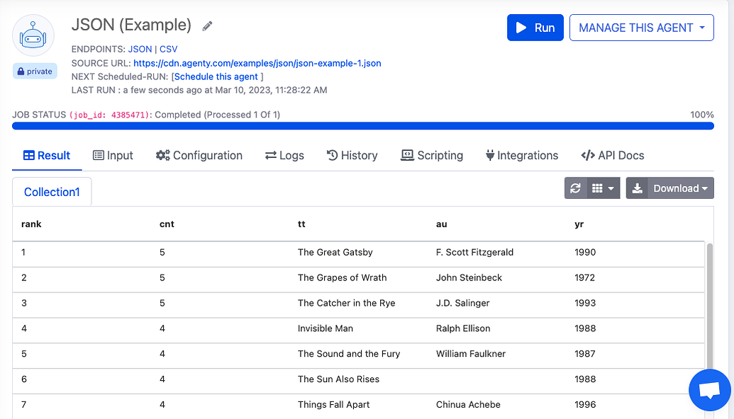 Scraping Data from JSON using Regex - Agenty Scraping Data from JSON using Regex - Agenty